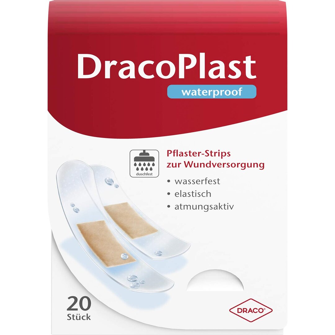 DracoPlast waterproof Pflaster-Strips - DRACO