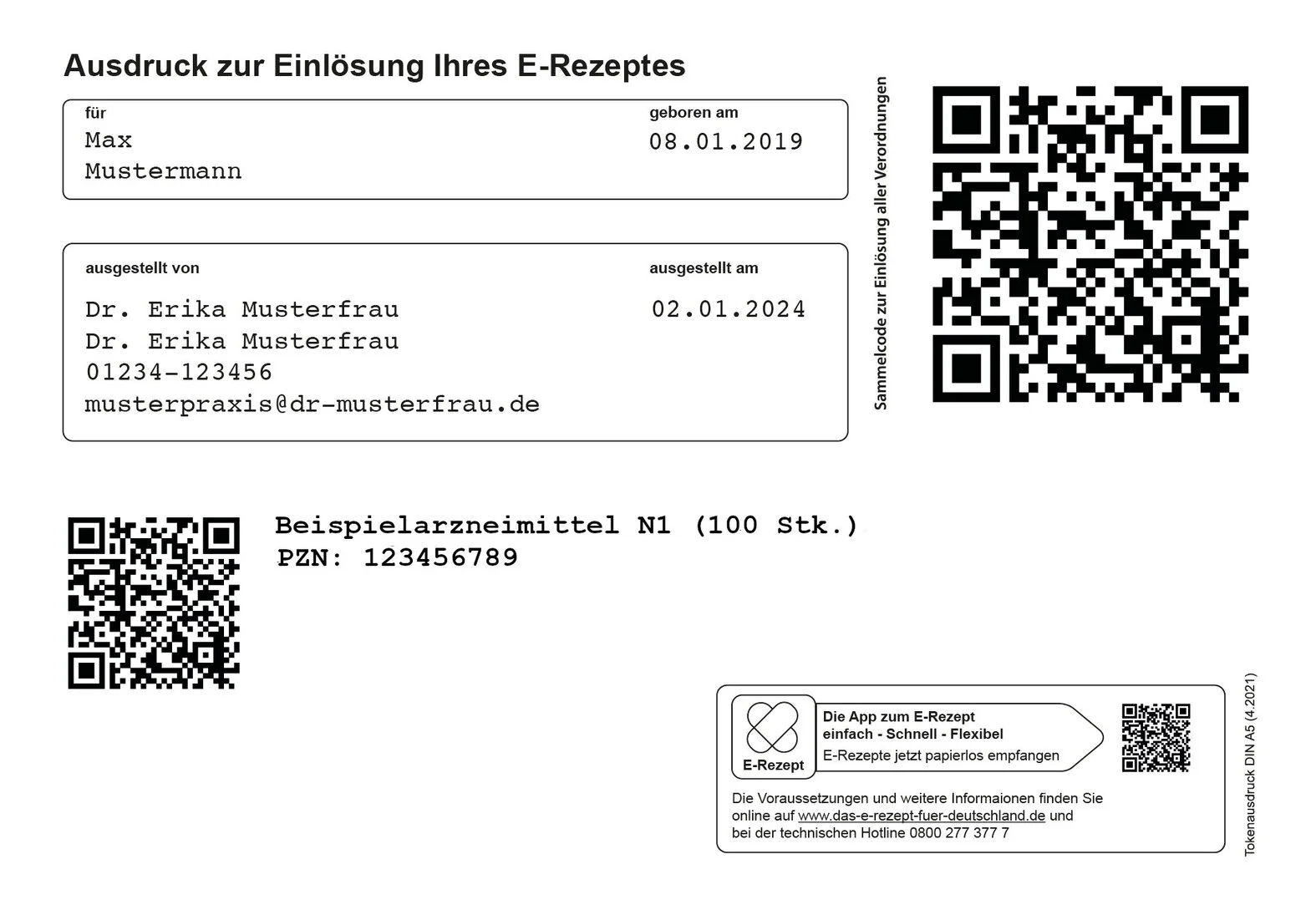 eRezept: Digitale Rezeptausstellung mit dem elektronischen Rezept