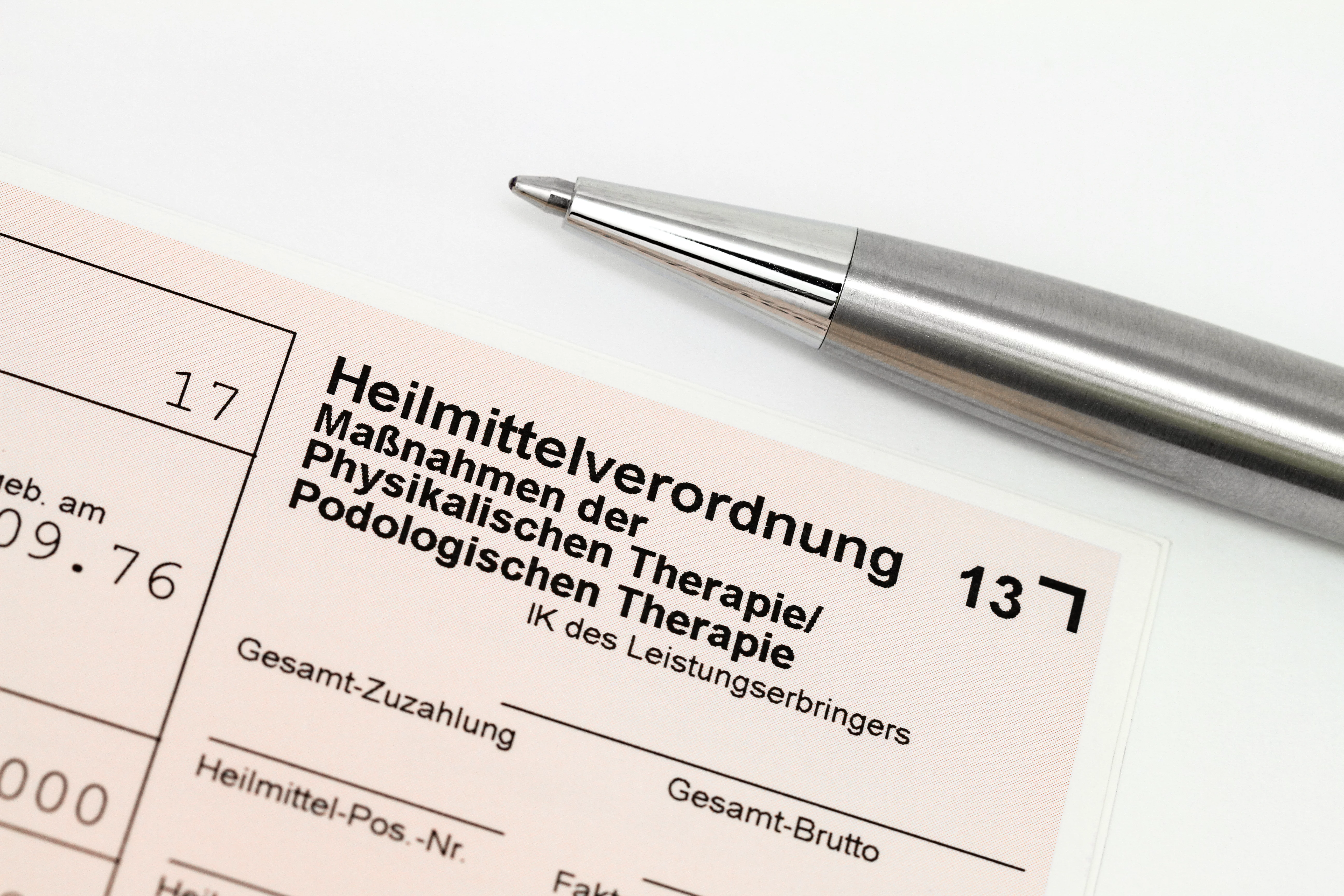 Heilmittelverordnung: Diagnosegruppen und Leitsymptomatik